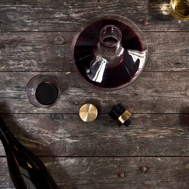 MENU Wine Breather Deluxe Gold – Luxe Roses